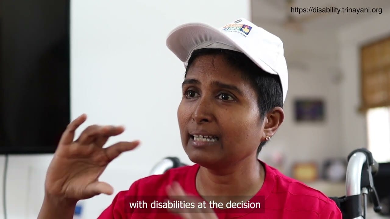 Health Equity for Persons with Disabilities - Trinayani
